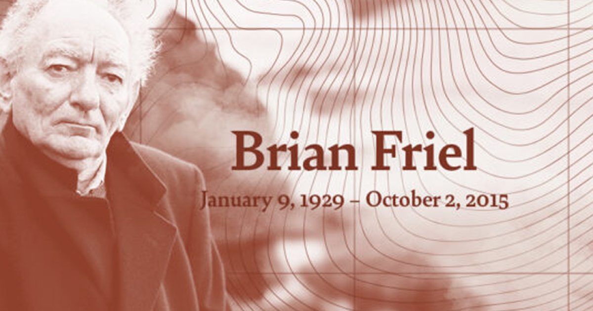 Brian Friel (1929-2015) | Irish Repertory Theatre